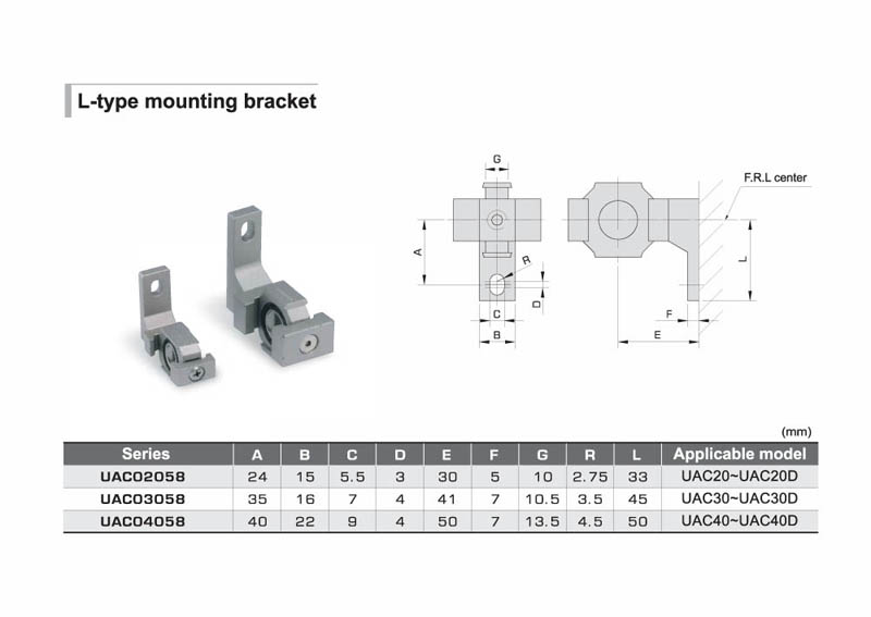 L-type Mounting Bracket | Centralized Lubrication Systems | Machinery ...