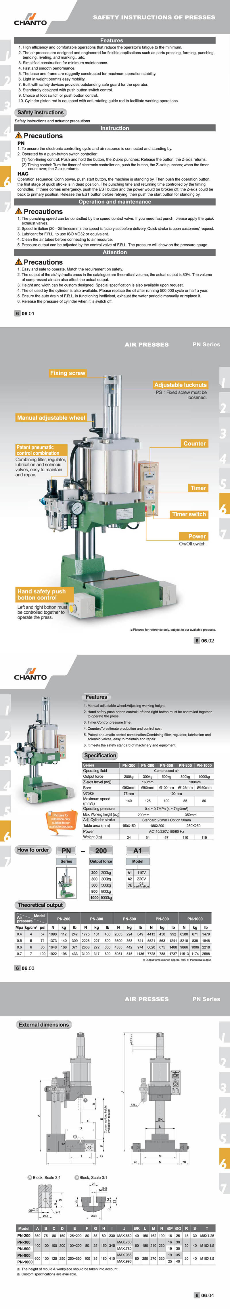 PN Air presses | Pneumatic Presses | Metal Forming Machine Tools ...