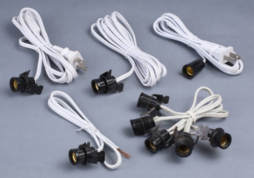 E12 Socket With Cord Sets | Lamp Holders | Lighting Accessories ...