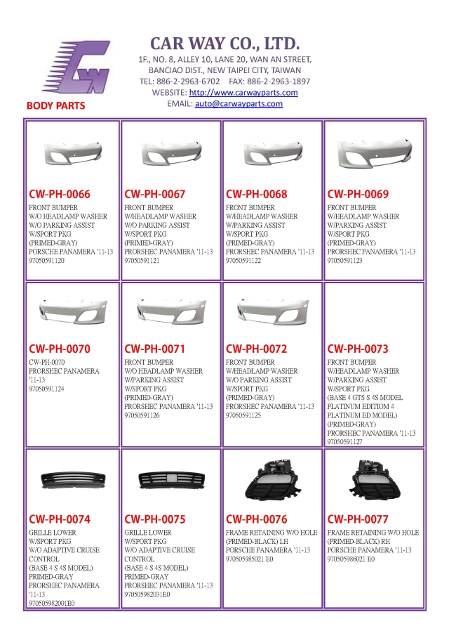 PORSCHE BODY PARTS | Body Parts | Body Systems | Body systems | Auto ...