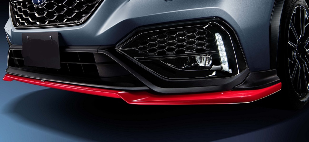 2022-2023 Subaru WRX VB Front Lip Sti Style Cherry Red | WRX VB 2022 ...